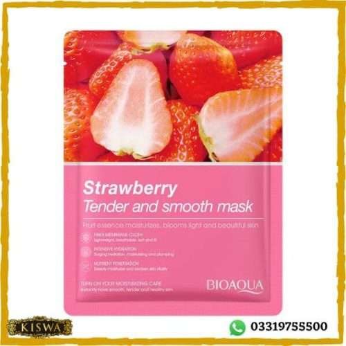 Buy Strawberry Tender Smooth Face Sheet Mask Online in Pakistan